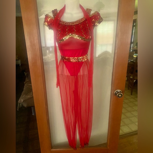Red Genie Costume